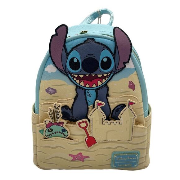 Loungefly | Bags | Disneyparks Loungefly Stitch Scrump Beach Day Sand ...